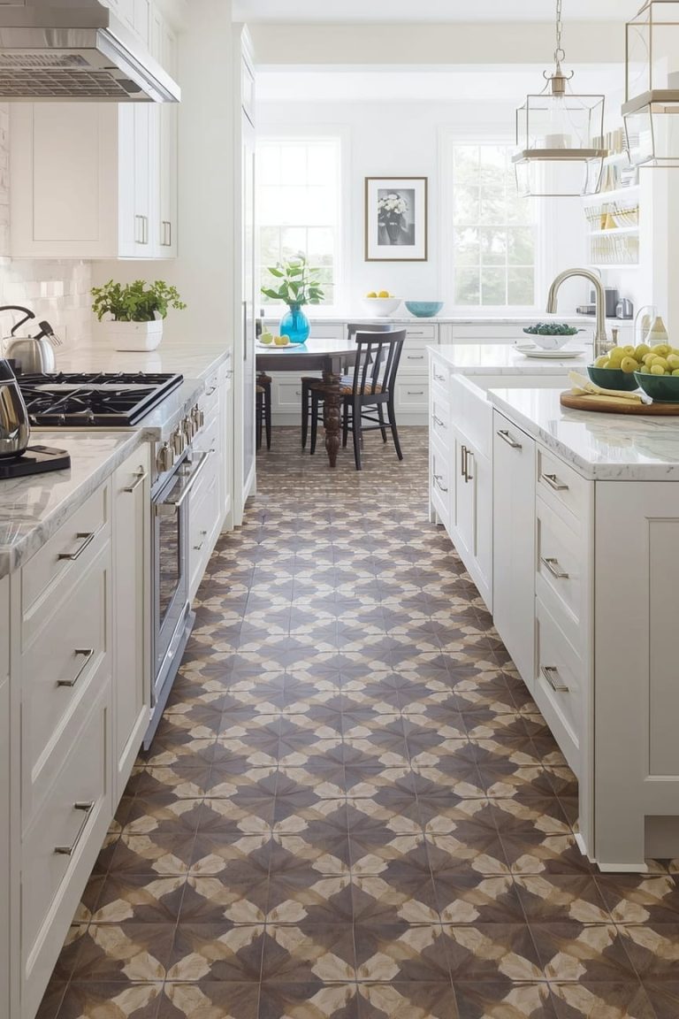 11 Vinyl Kitchen Flooring Ideas That Are Stylish, Durable & Affordable