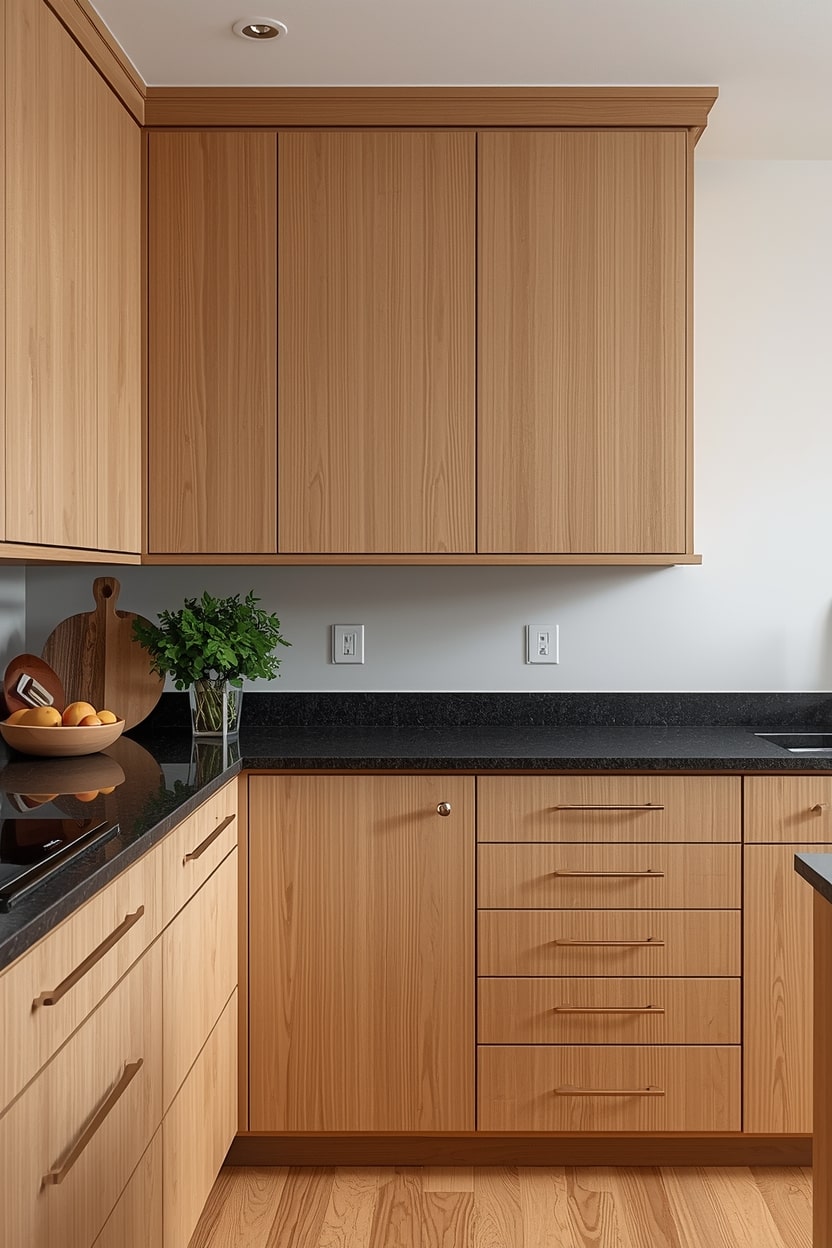 7 Kitchen Cabinet Color Ideas with Dark Granite Countertops