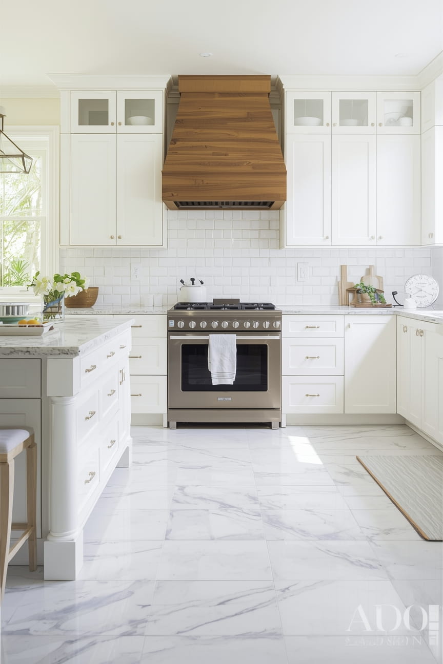 11 Timeless White Kitchen Flooring Ideas