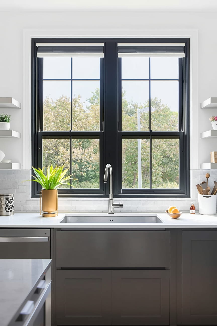 12 Double Kitchen Window Ideas for Light, Style & Storage