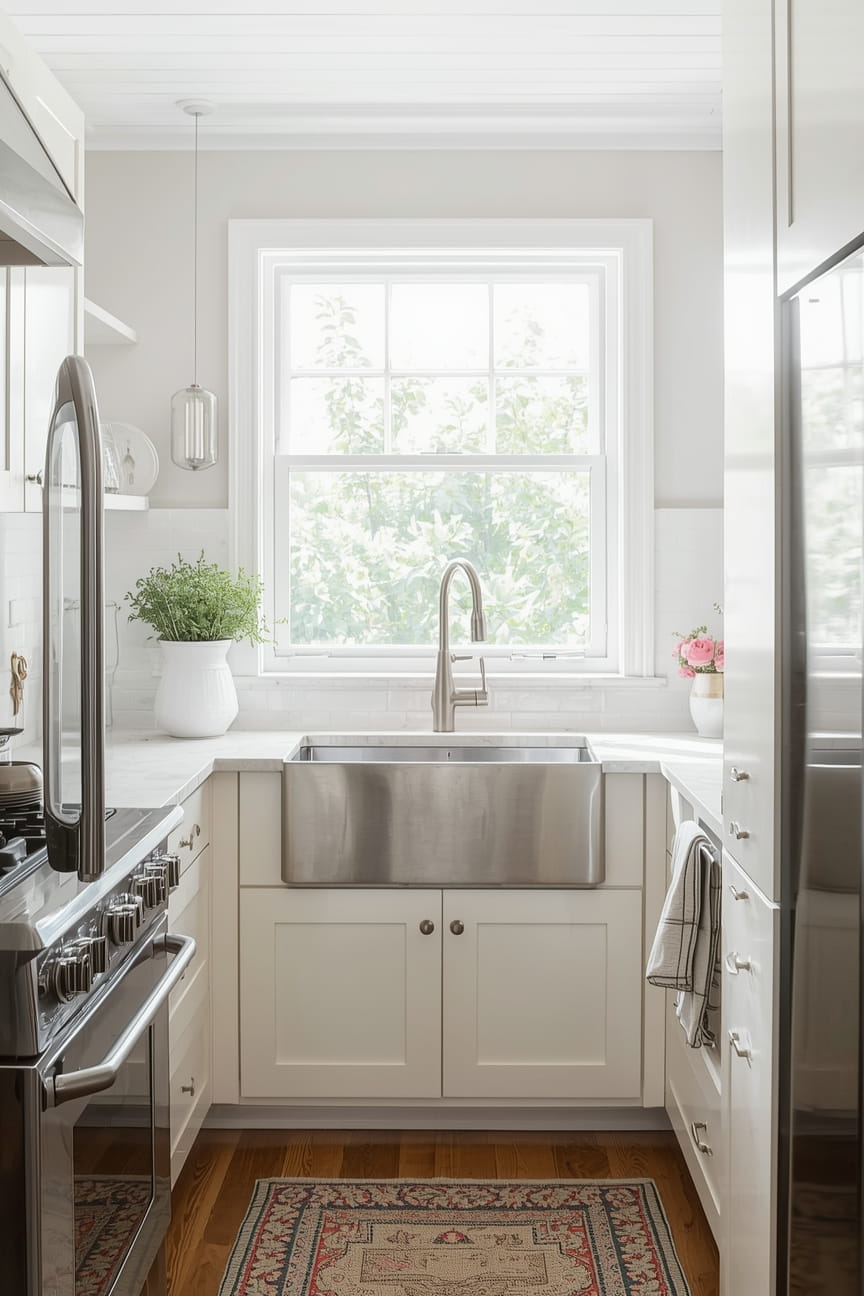 13 Low Kitchen Window Ideas for Light, Style & Storage