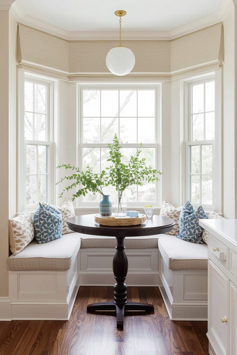 14 Kitchen Bay Window Ideas for Seating, Storage & Style