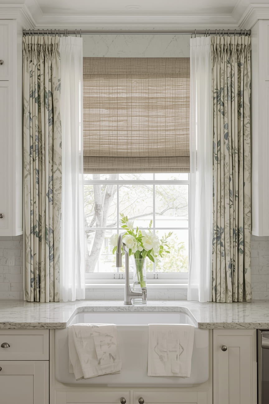 13 Long Kitchen Window Ideas to Brighten & Style Your Space