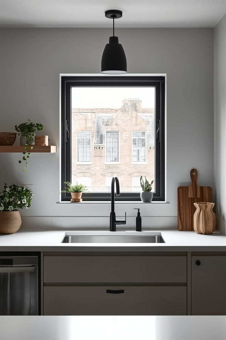 13 Small Kitchen Window Ideas Over Sink That Maximize Light