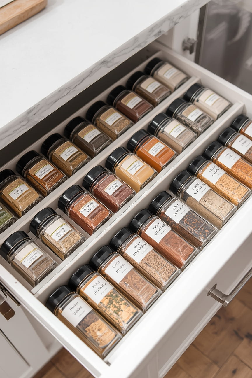 14 Spices Organization Ideas for a Clutter-Free Kitchen
