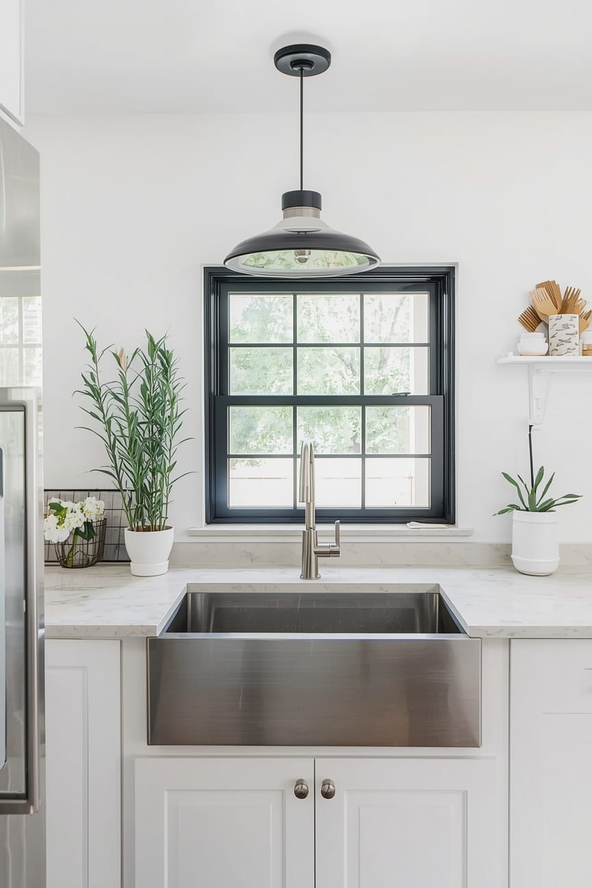 12 Tiny Kitchen Window Ideas to Brighten & Maximize Space