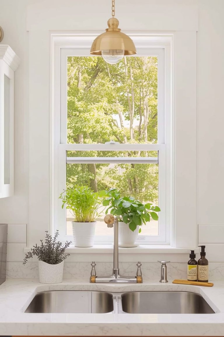 12 Tiny Kitchen Window Ideas to Brighten & Maximize Space