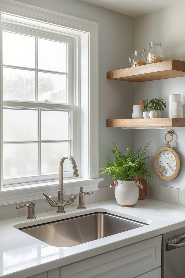 12 Tiny Kitchen Window Ideas to Brighten & Maximize Space
