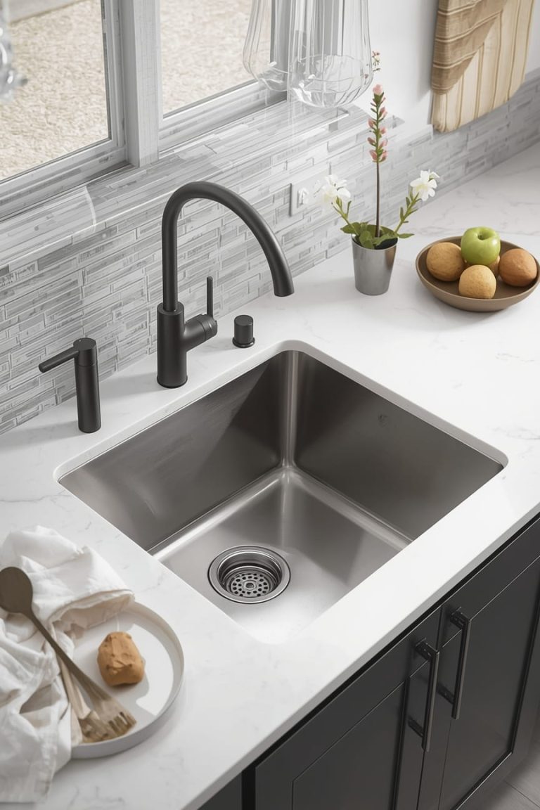 11 Stainless Steel Kitchen Sink Ideas for Modern Homes