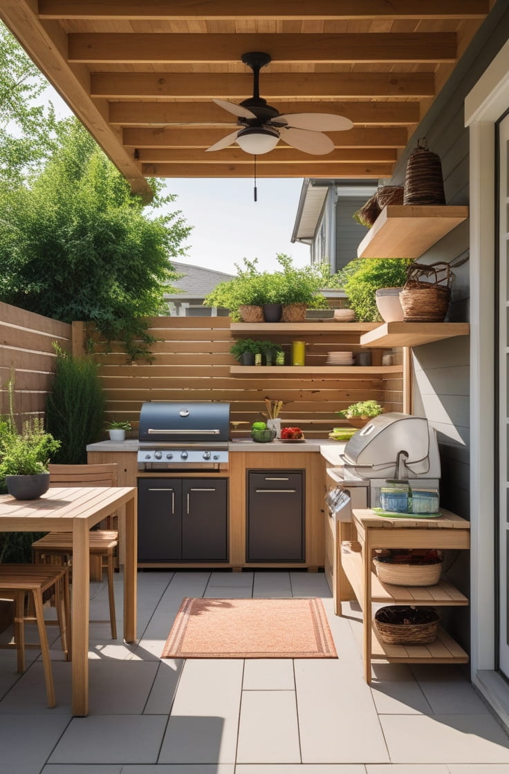 11 Outdoor Open Kitchen Ideas for Stylish Backyards