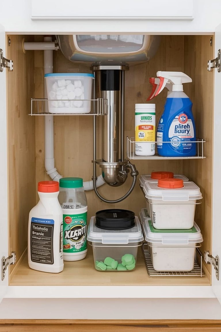 13 Kitchen Sink Cabinet Ideas for Smart Under Sink Storage