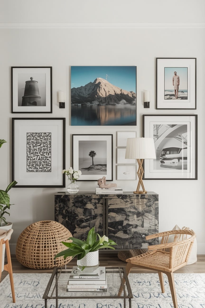 Luxury Living Room Art Gallery Ideas for Elegant Homes