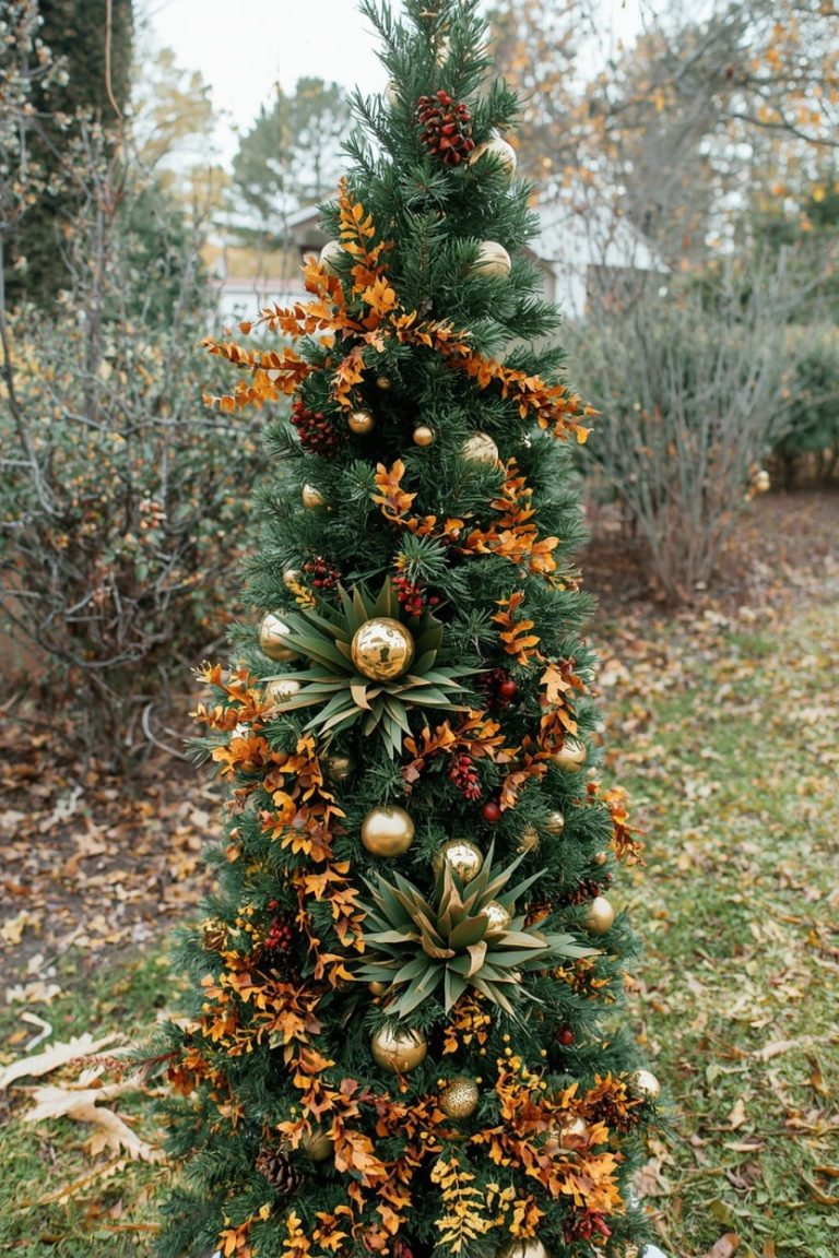 12 Fall Tree Ideas for Stunning Outdoor Autumn Decor